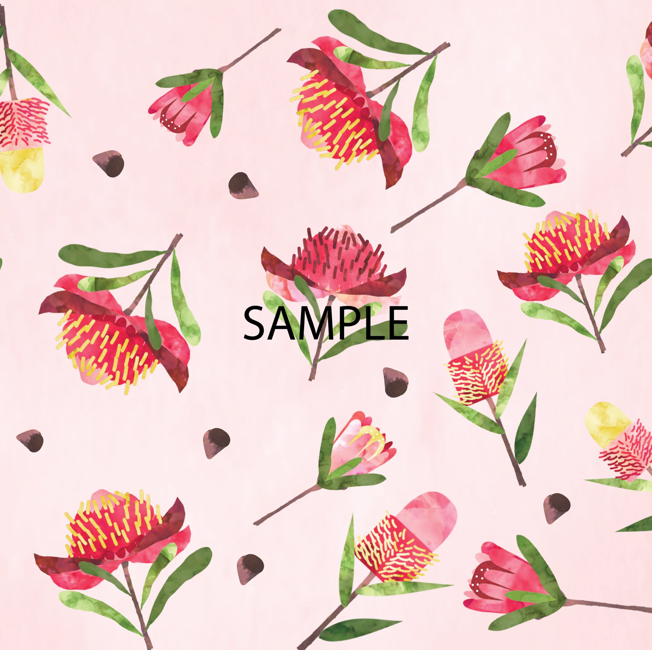 Aussie Botanicals - Mobile and Desktop Wallpaper — The Paper Club by CBC
