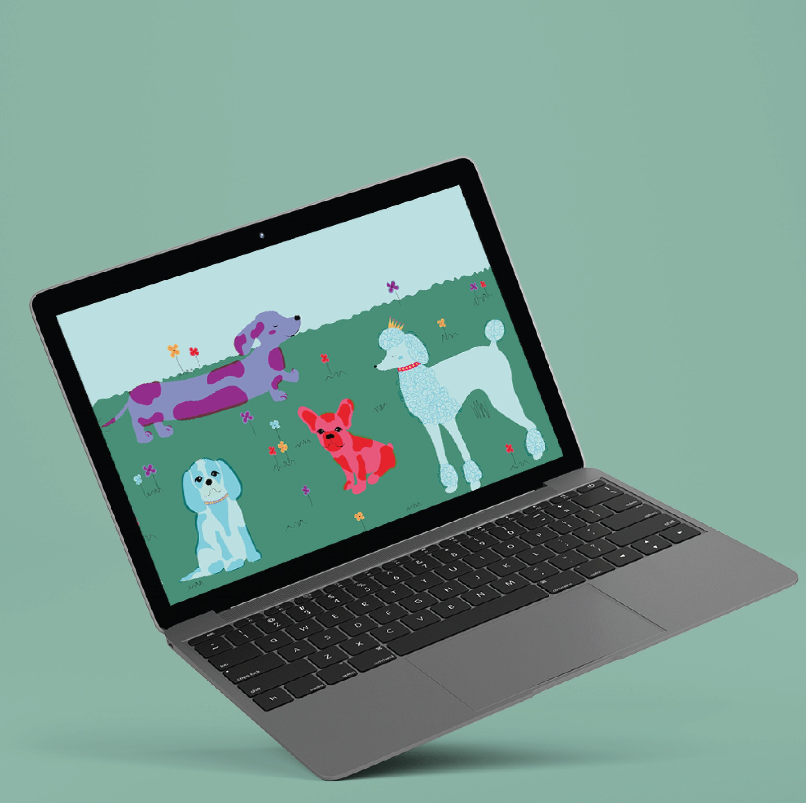 Totally Pawsome- Mobile and Desktop Wallpaper — The Paper Club by CBC